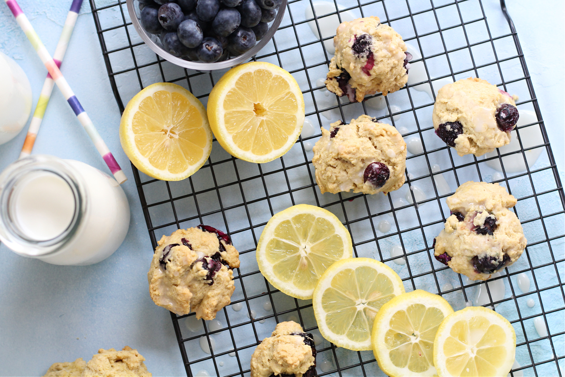 Blueberry Lemon Cookies – Noble Citrus